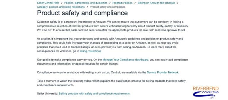 Amazon Product Testing Requirements for Sellers